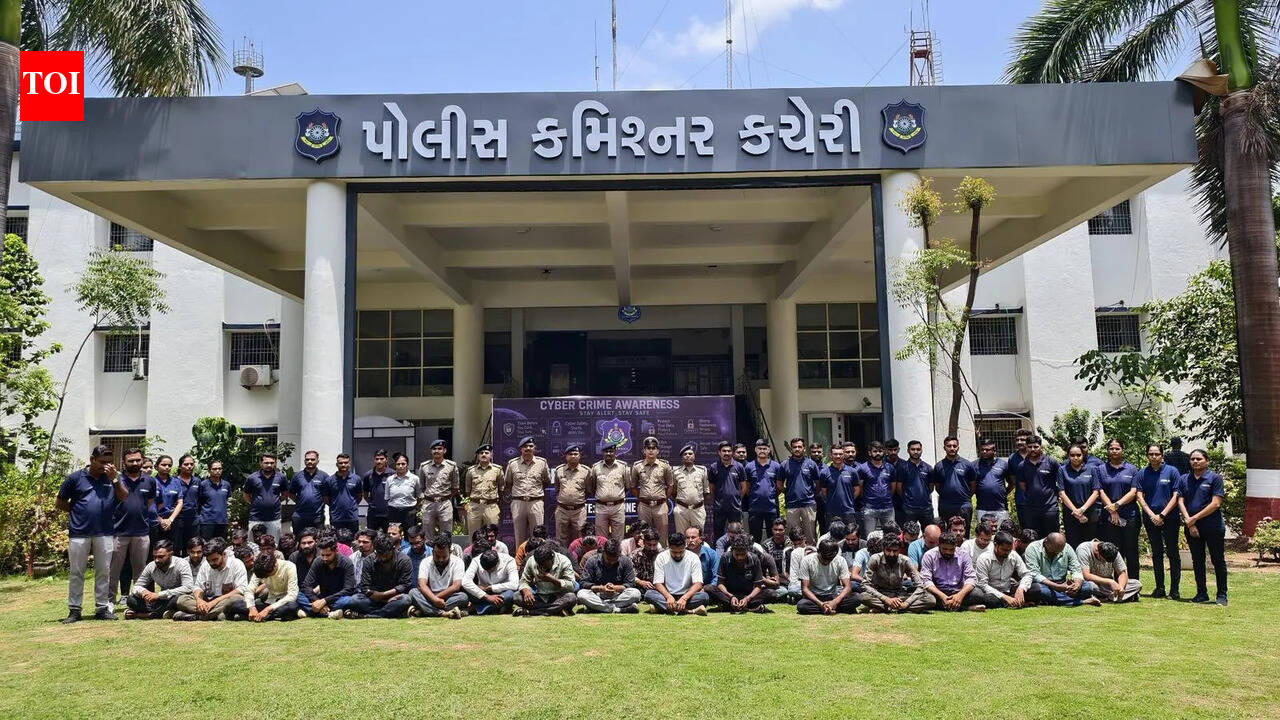 City cops nab 77 for mule account operations | Surat News - The Times ...