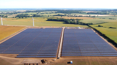 They brought 40 sheep to graze near a solar plant, and showed how solar ...