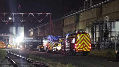 Tata Steel fire: Massive blaze erupts at UK plant in Port Talbot, staff ...