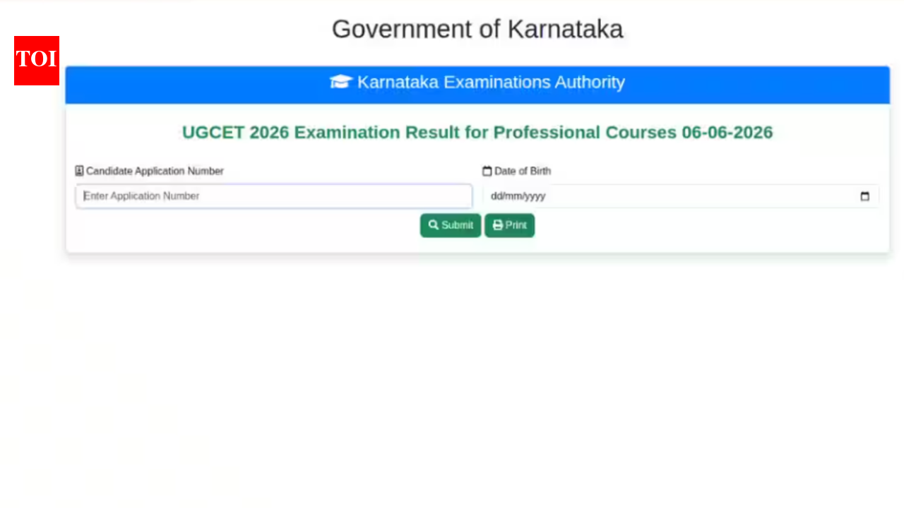 KCET Result 2026 Live Updates: KEA releases Karnataka CET result 2026 ...