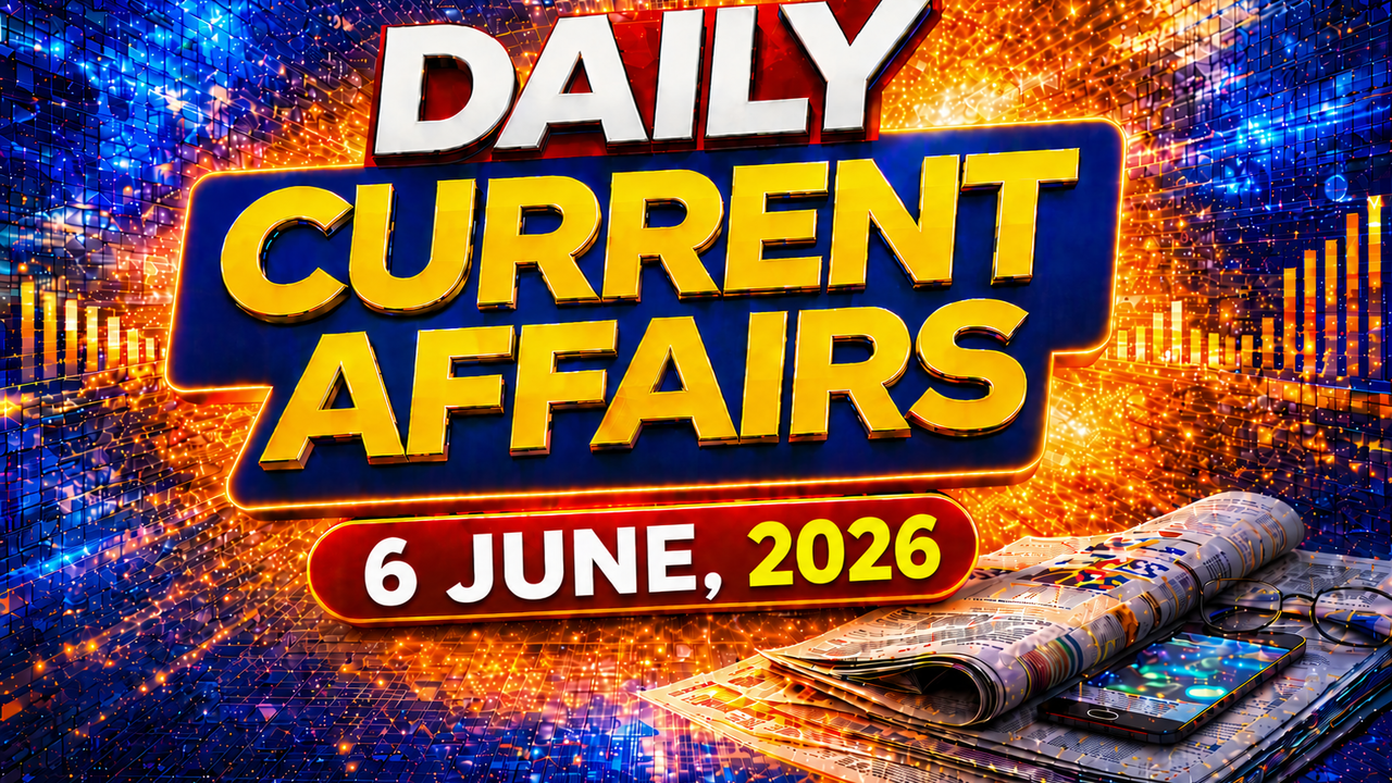 GK Quiz Today 6 June 2026 Latest Current Affairs general knowledge ...