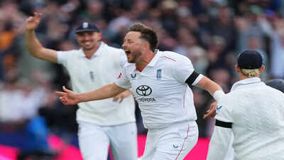 Not James Anderson or Stuart Broad: Ollie Robinson becomes first bowler ...