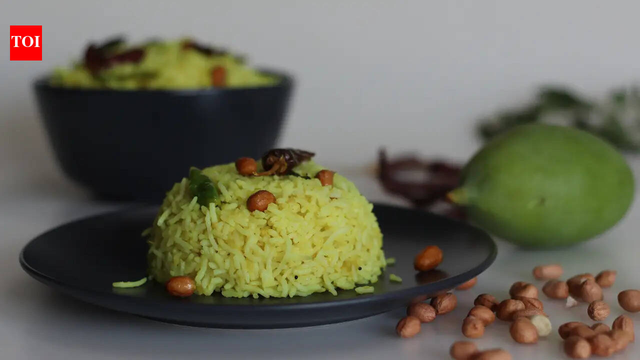 How to make South Indian Raw Mango Rice for Saturday lunch at home