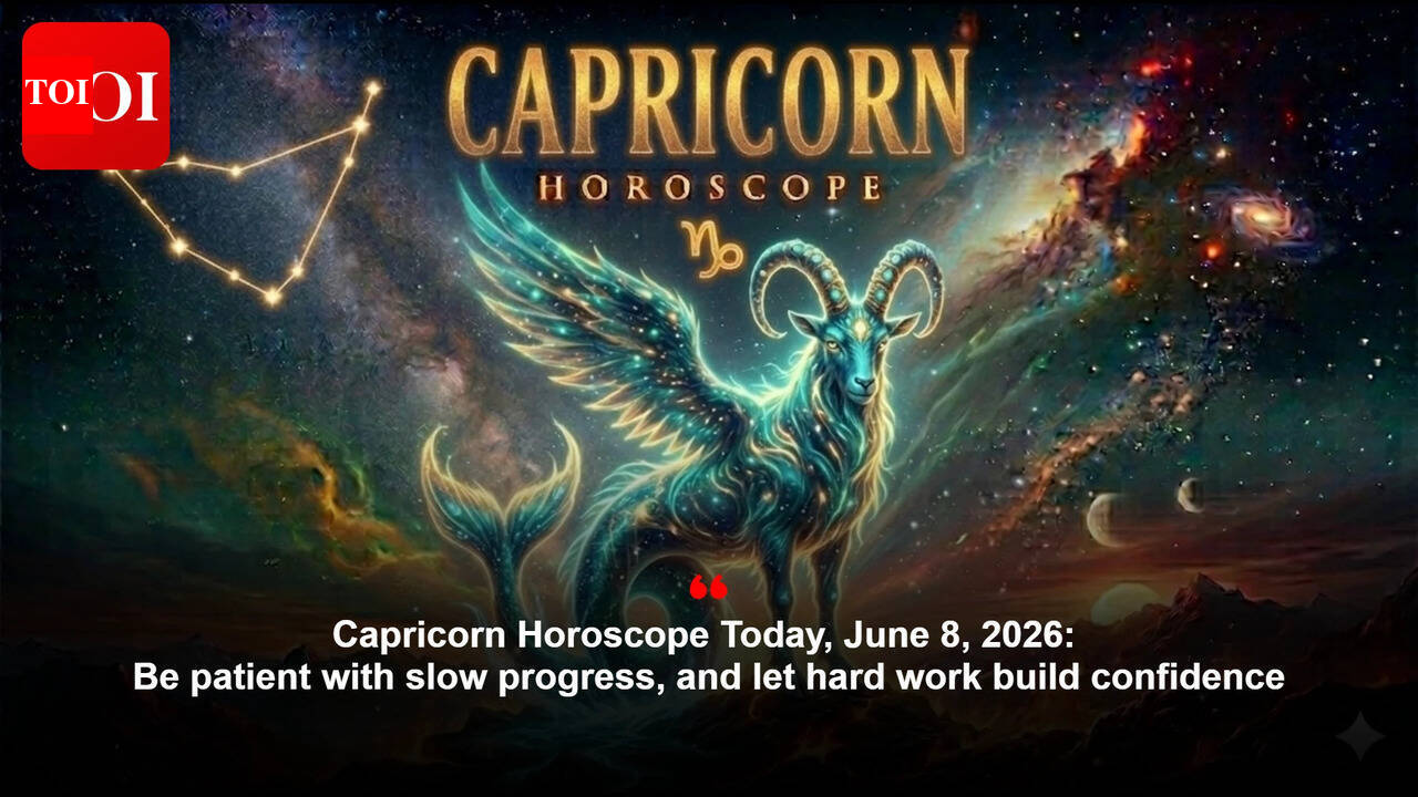 Capricorn Horoscope Today, June 8, 2026: Be patient with slow progress ...