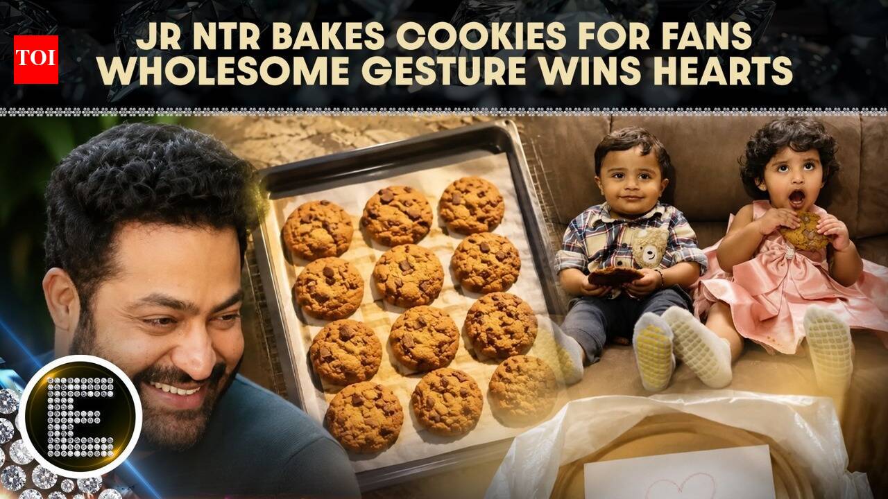 Jr NTR bakes homemade cookies for fans, sends autograph and leaves ...