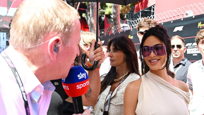 What happened between Kim Kardashian and Martin Brundle? Awkward Monaco ...