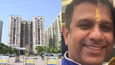 Biker crashes into wall after concrete chunk falls on him, dies | Noida ...