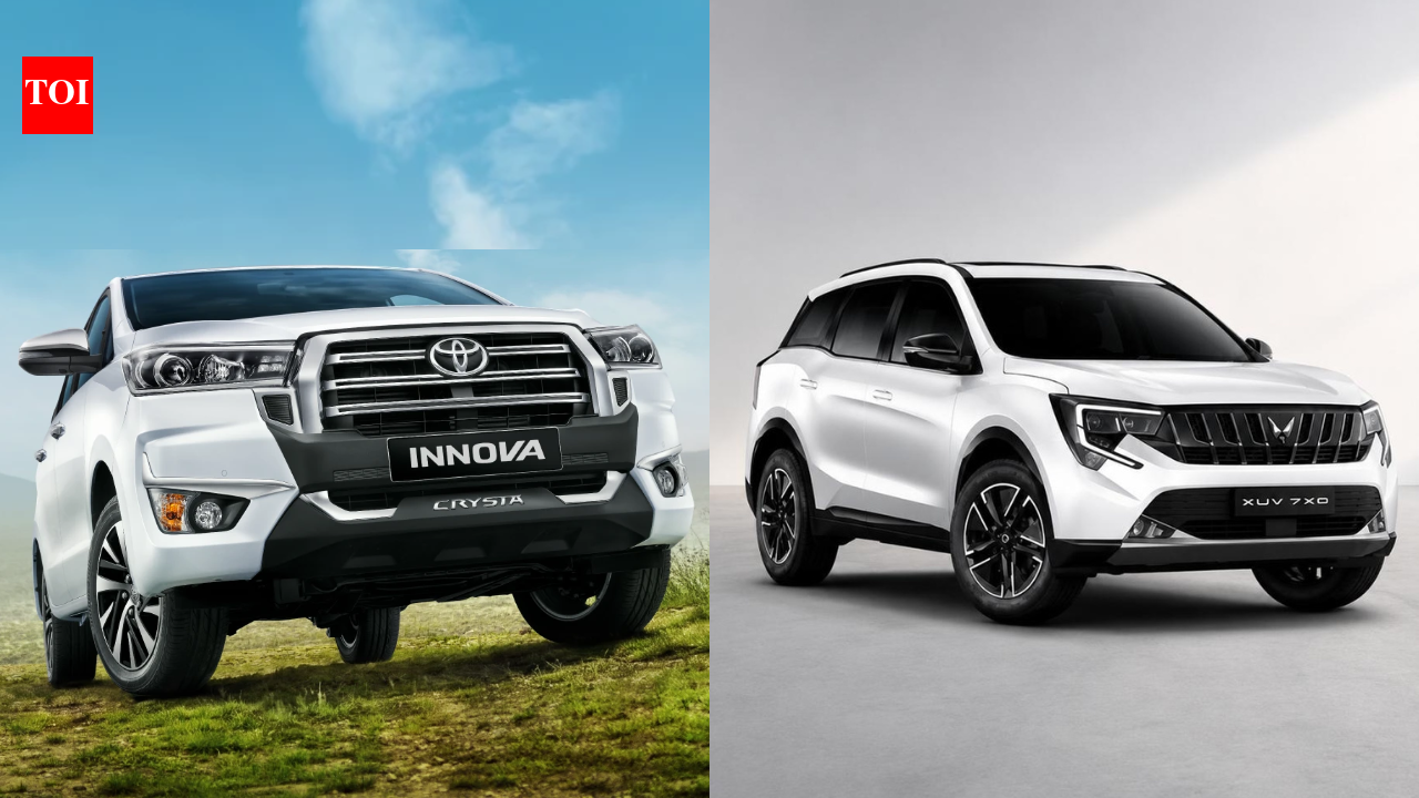 2026 Toyota Innova Crysta vs Mahindra XUV 7XO: Price, engine, specs ...