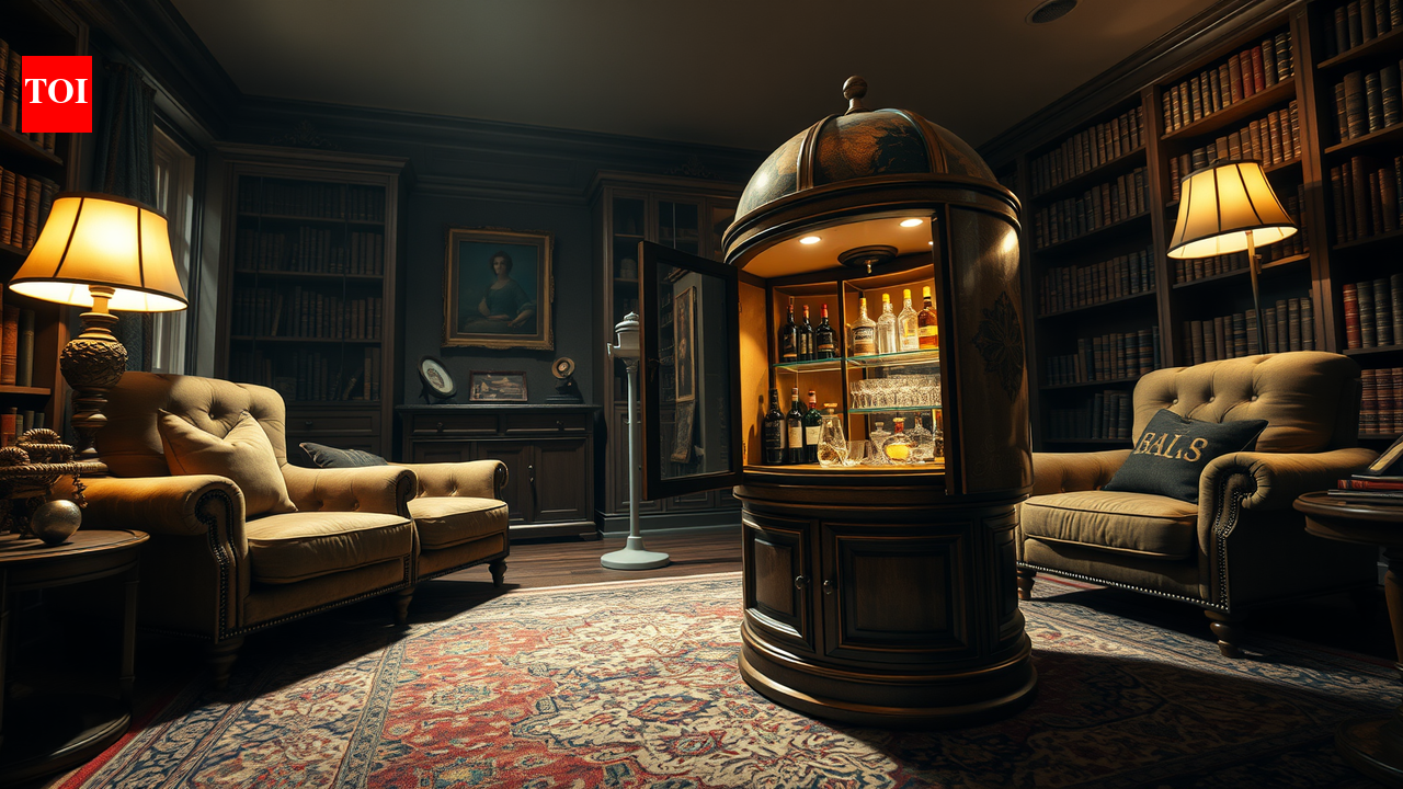 This retro home-bar piece was once a familiar sight, now it’s the retro ...