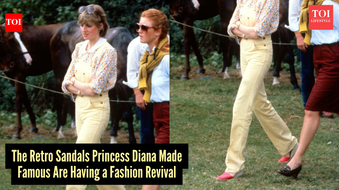 Princess Diana’s favourite pair of sandals from the ’80s are trending ...