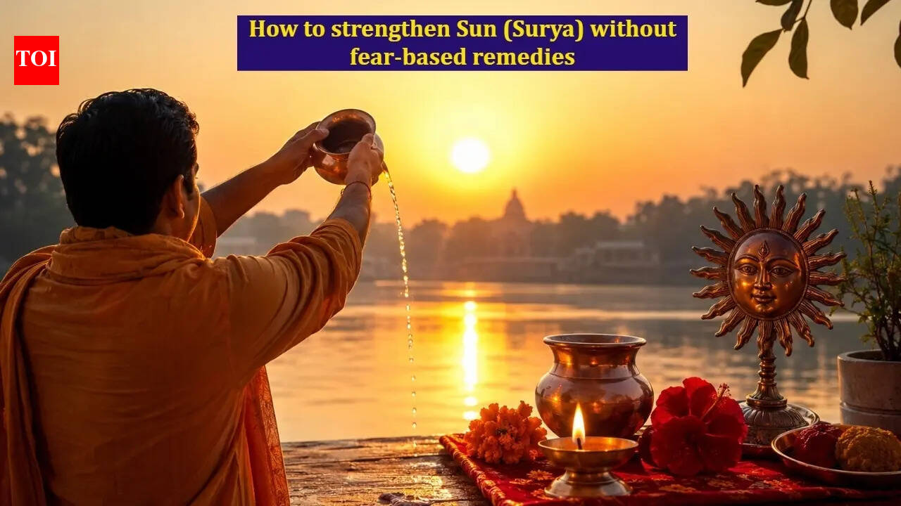 How to strengthen Sun (Surya) without fear-based remedies - The Times ...