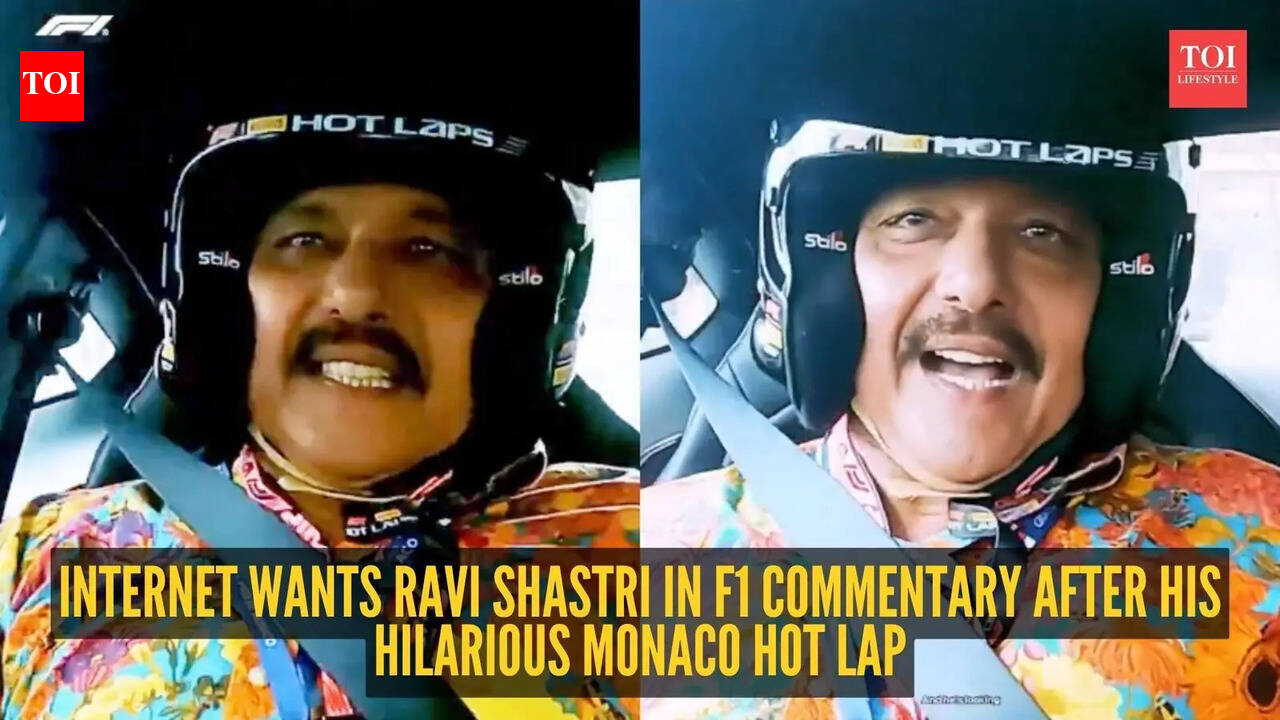 Ravi Shastri tries Formula 1 in Monaco, delivers commentary gold at 250 ...