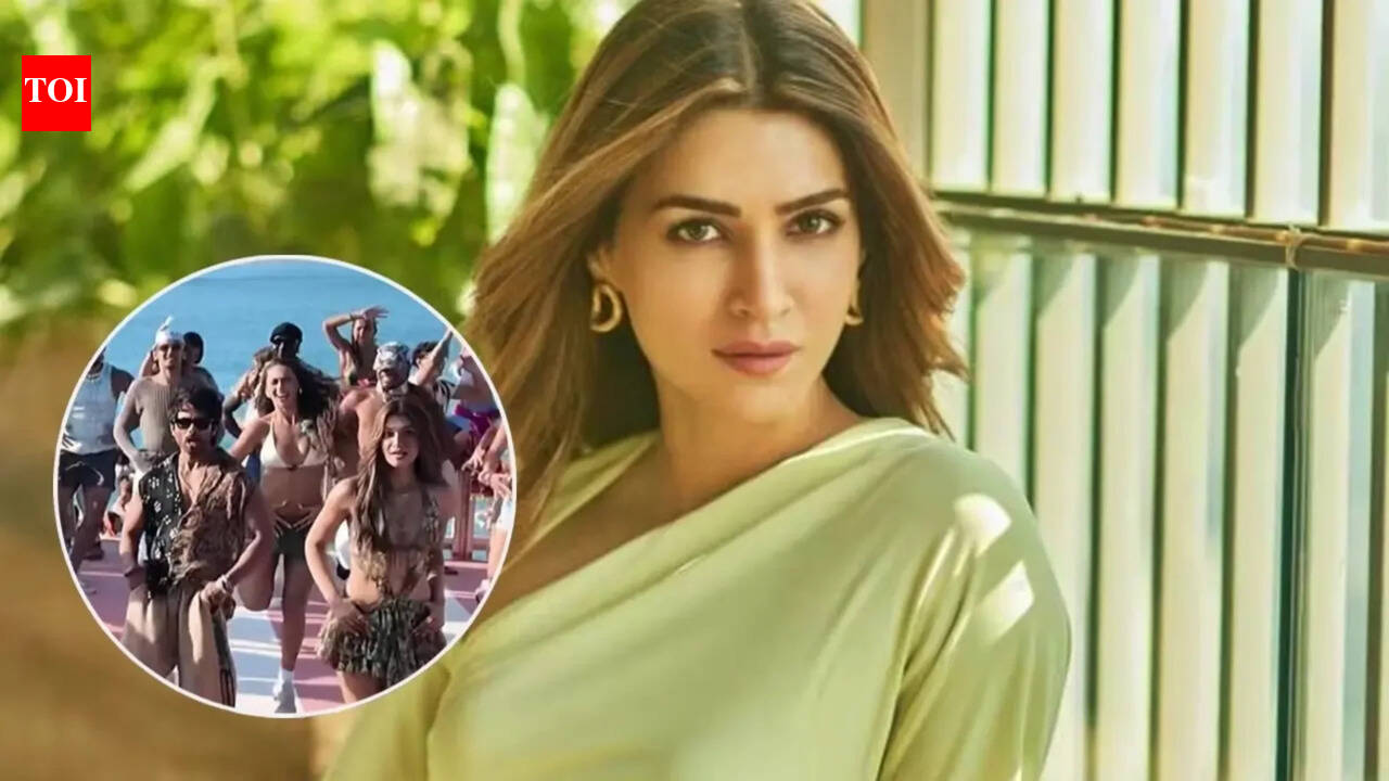 Kriti Sanon says she's still 'Ment-Ally' basking in the shooting phase ...