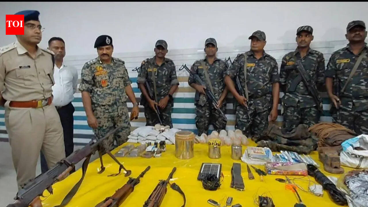 Arms cache seized in joint raid on C’garh border | Bhubaneswar News ...