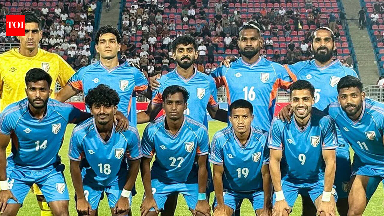India concede late equaliser to settle for 1-1 draw against Tajikistan ...