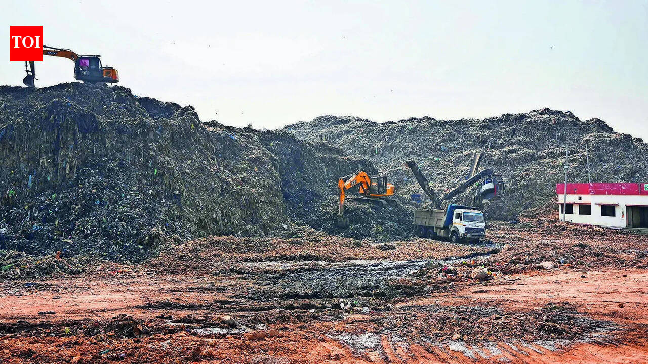 Drone survey to check quantity and status of Bandhwari legacy waste ...