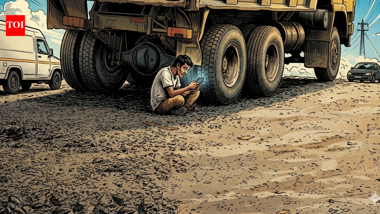 Reversing truck in Ludhiana crushes construction worker on lunch break ...