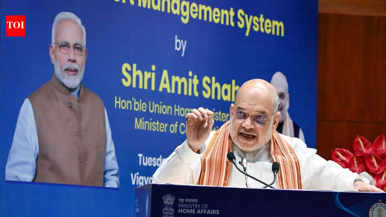 Amit Shah launches Land Port Management System to cut cargo delays ...
