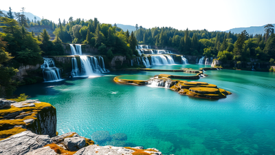 Croatia's stunning Plitvice Lakes: The UNESCO wonder where waterfalls ...