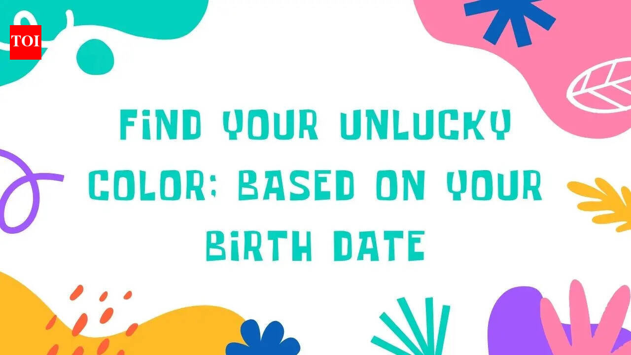 Find your unlucky color; based on your birth date