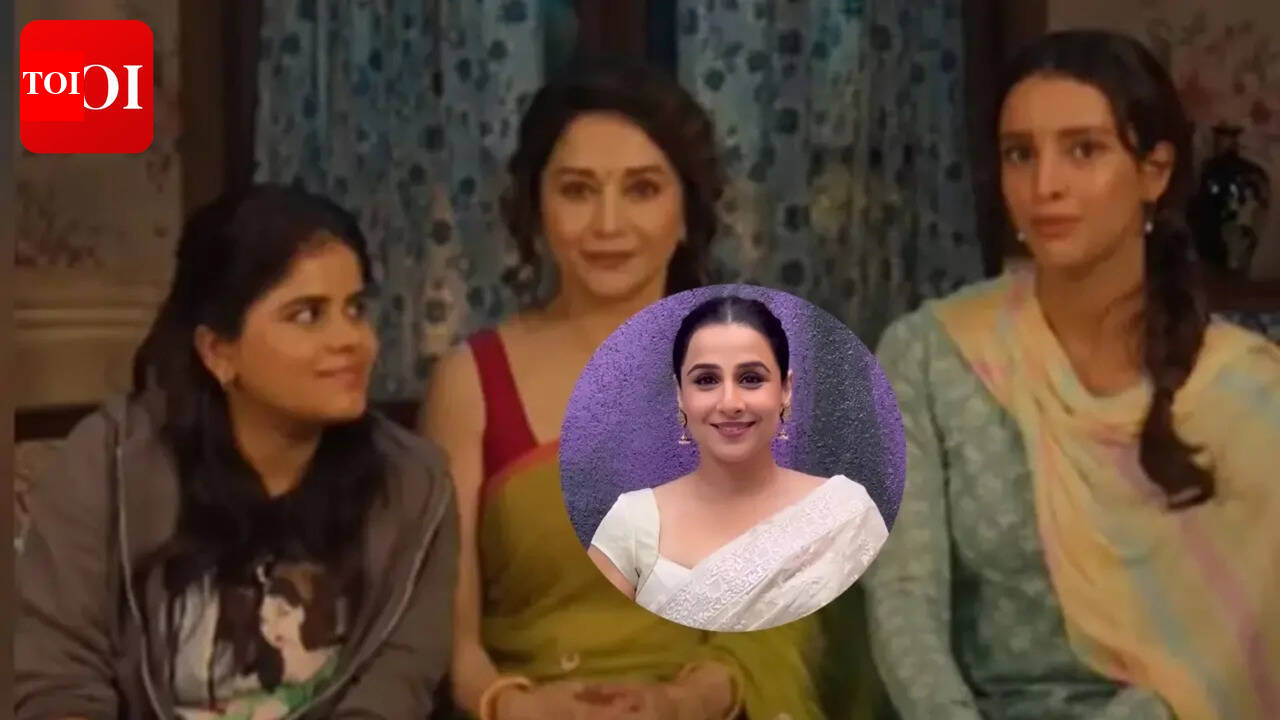 'Apki toh Maa Behen ek ho gayi': Vidya Balan's shoutout for Madhuri ...