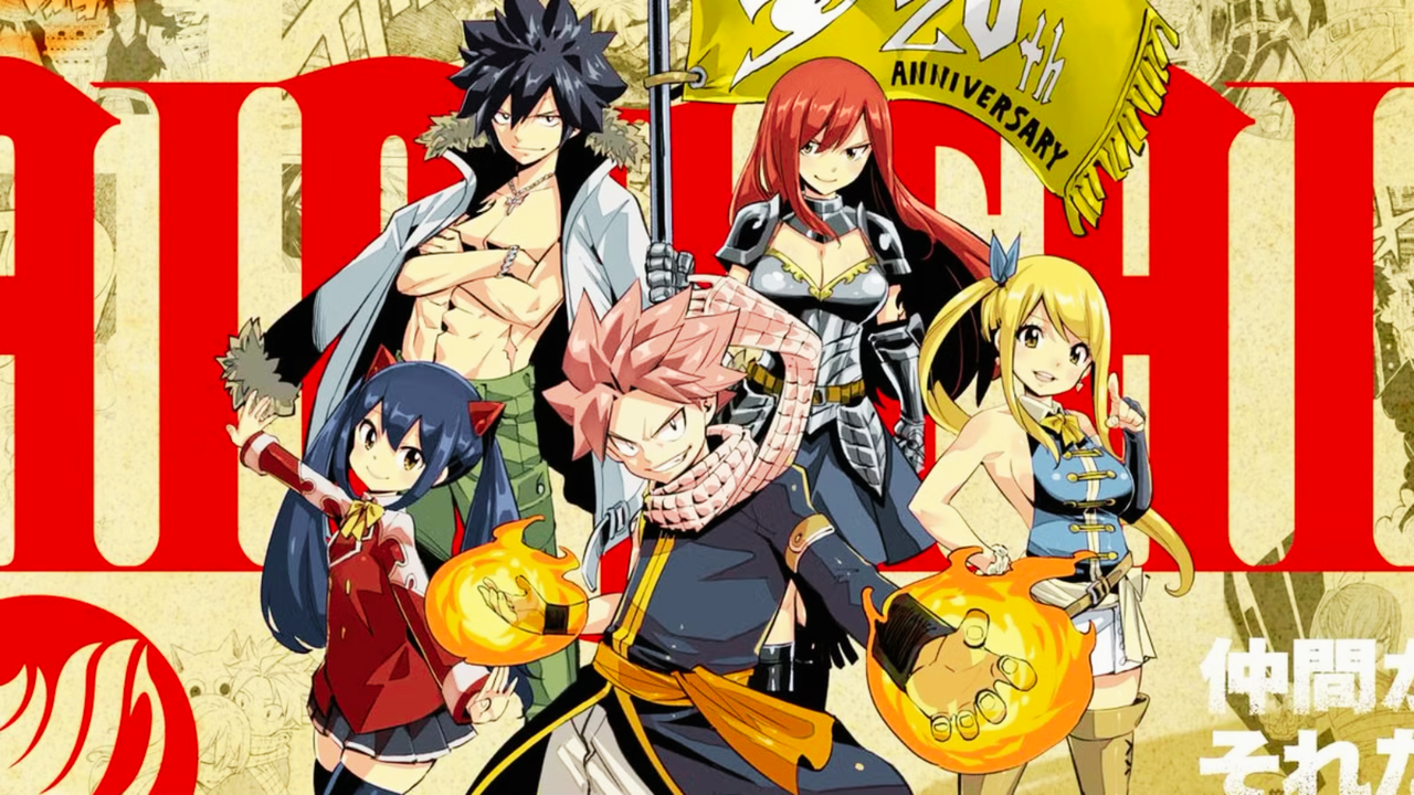 Fairy Tail Returns: Hiro Mashima Announces New Manga for 20th Anniversary