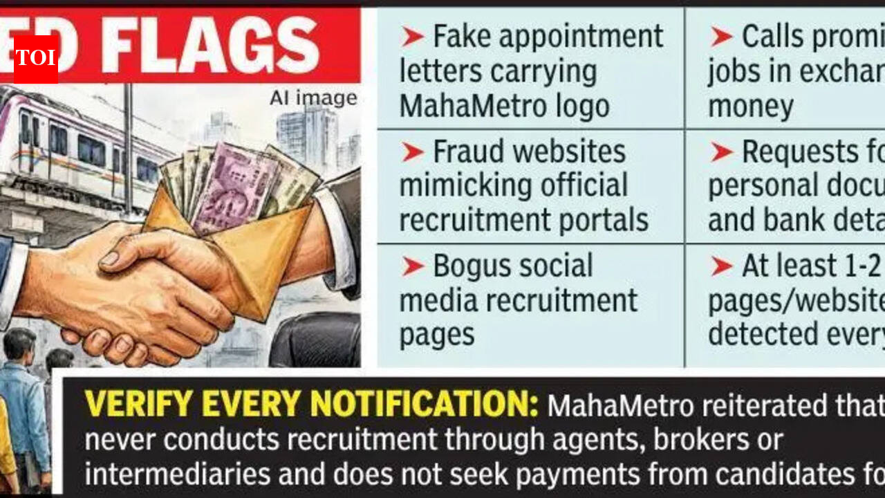Metro on alert mode as fraudsters trap job aspirants via fake websites ...