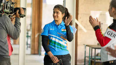 Manu, Rudrankksh to double start, Anish lone rapid shooter in Asian ...