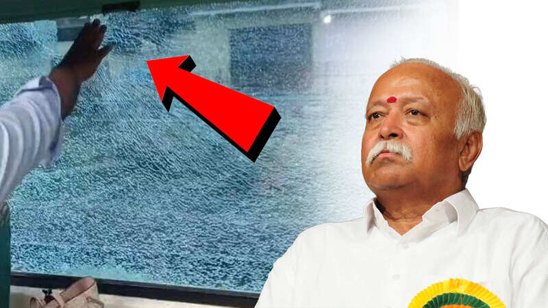 Stone Shatters Window Of Shatabdi Express Near Firozabad; RSS Chief ...