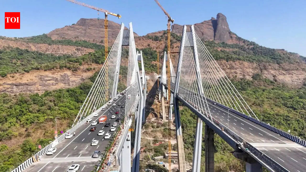 Mumbai-Pune Expressway's Missing Link gets wind shields: Barriers ...