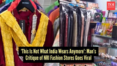 Why are NRI stores abroad selling ‘outdated’ Indian ethnic wear? Indian ...