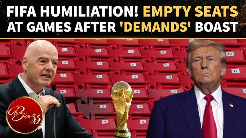 FIFA: Trump Pal Infantino's World Cup Horror Begins As Empty Seats ...
