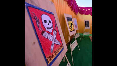 Sainik School Sujanpur Tira holds cross-country run to promote drug ...