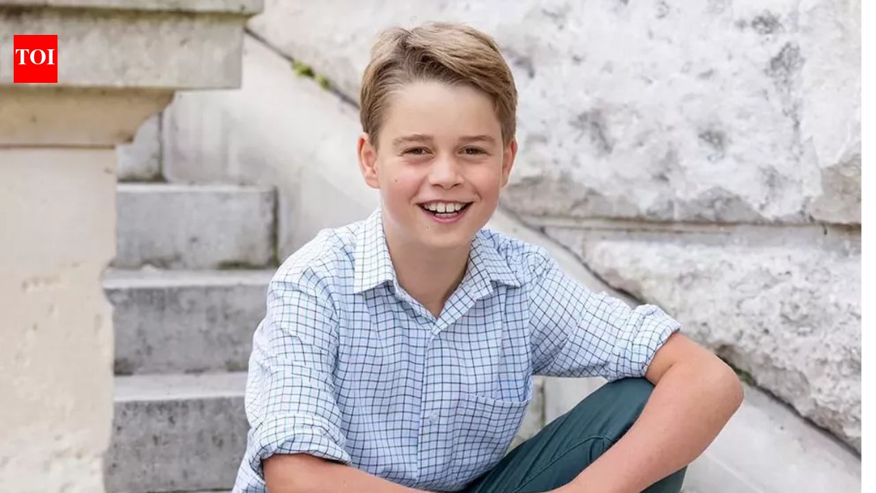 Prince George's 10th birthday portrait looked more grown-up, but one ...
