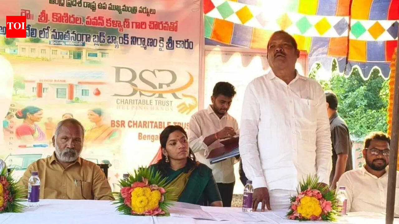 Dy CM initiative brings blood bank to Araku | Vijayawada News - The ...