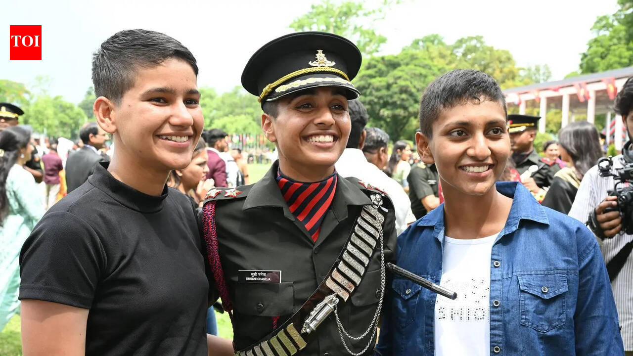 In IMA’s 1st batch of women cadets, strong family history of military ...
