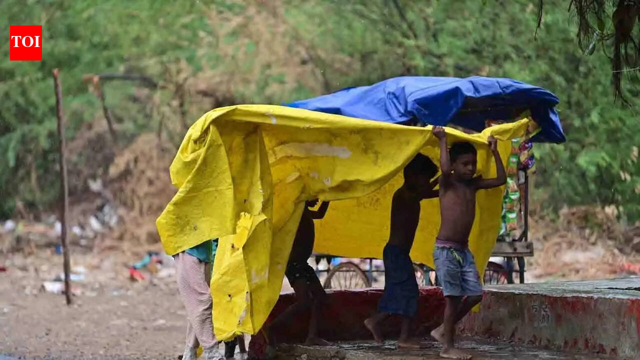 Gusty winds and showers cool city, temp drops to 36.8°C | Prayagraj ...