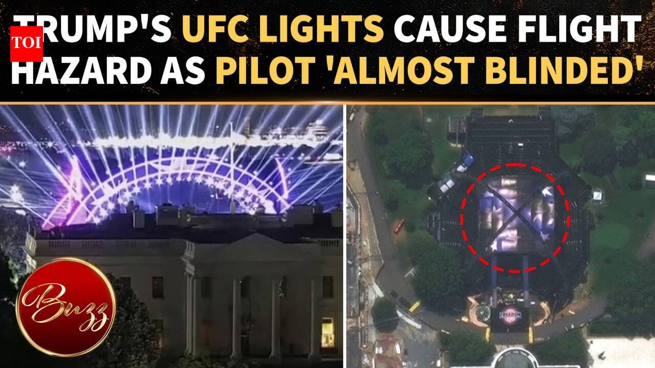 Trump's White House UFC Arena Sparks Aviation Safety Scare After Pilot ...