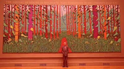 ‘From loving nature to evoking the climate crisis , David Hockney made ...