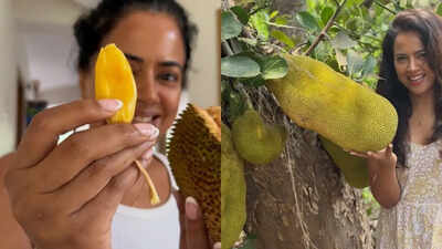 Sameera Reddy: As Sameera Reddy talks about eating jackfruit seeds, let ...