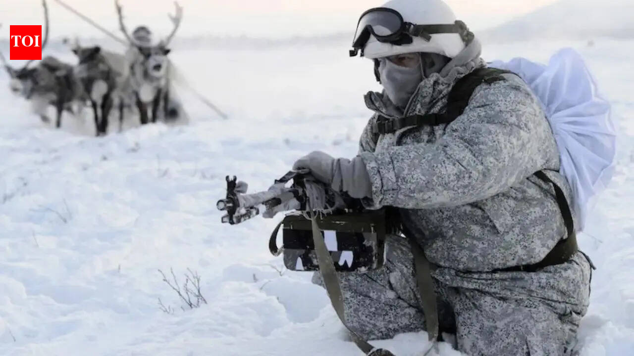 Military build-up along Nato's norther border: Russia expands bases ...