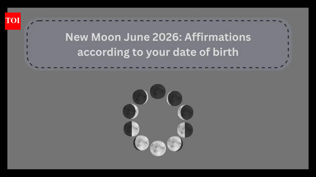 New Moon June 2026: Affirmations according to your date of birth