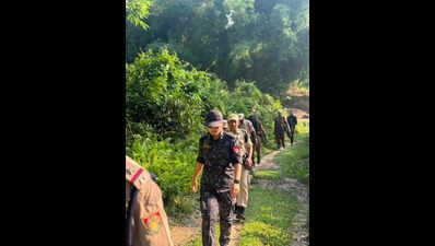 Sivasagar police carry out area domination exercise along Nagaland ...