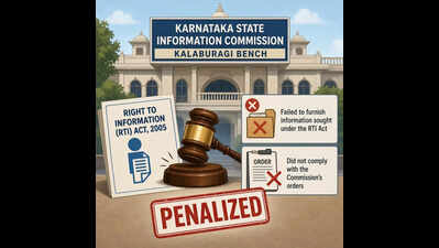 RTI panel cracks whip, fines two social welfare officials | Hubballi ...