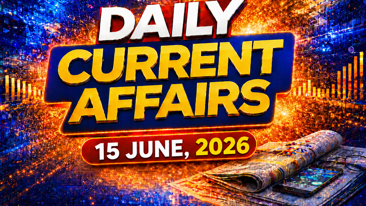 GK Quiz Today 15 June 2026 Latest Current Affairs general knowledge ...