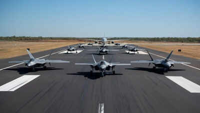 Sky-high showdown: Australia's largest air exercise-Pitch Black hits ...