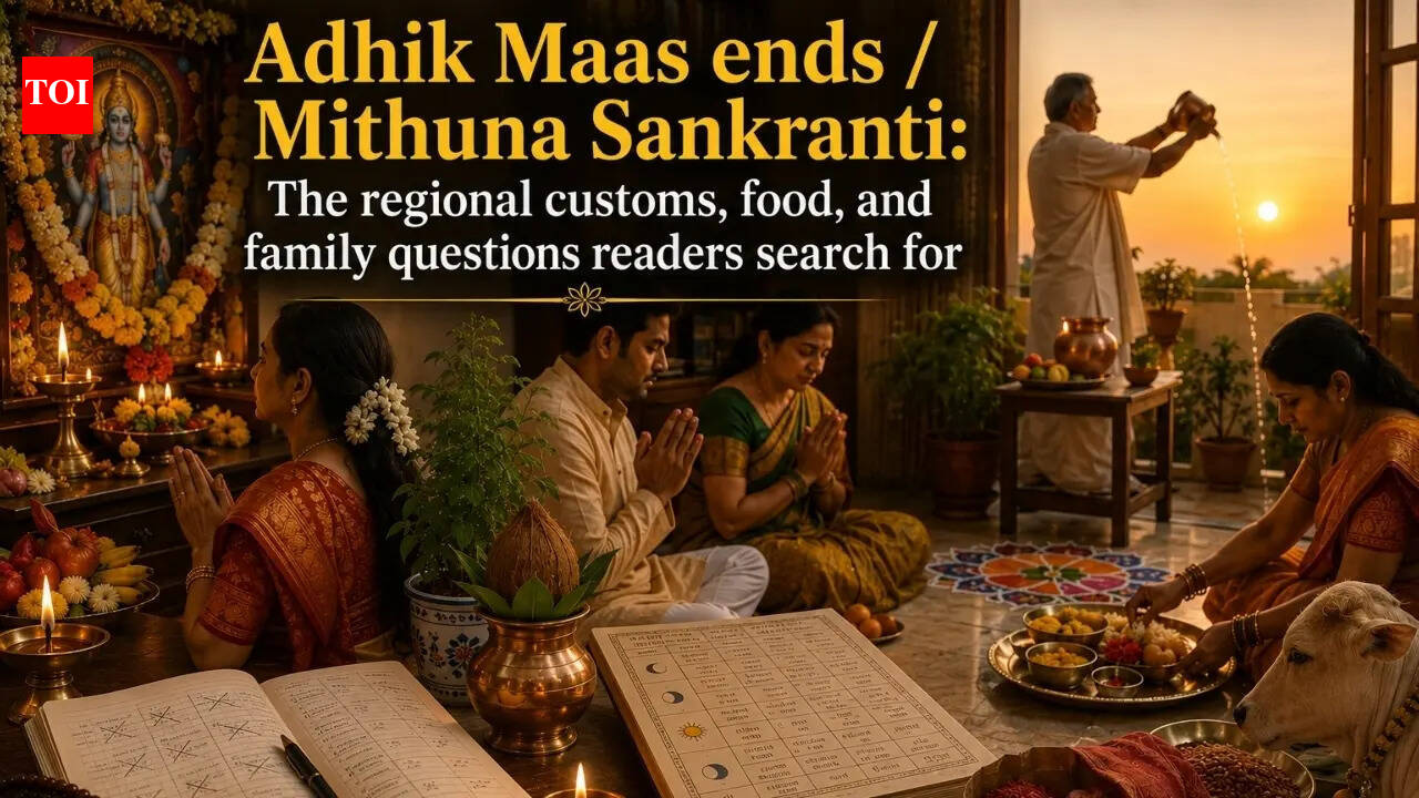 Adhik Maas ends / Mithuna Sankranti: The regional customs, food, and ...