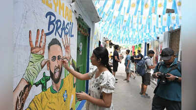 Kolkata's Colorful World Cup Celebration: Streets Adorned for Football ...