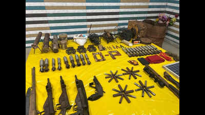 Maoist dump recovered in Malkangiri | Bhubaneswar News - The Times of India