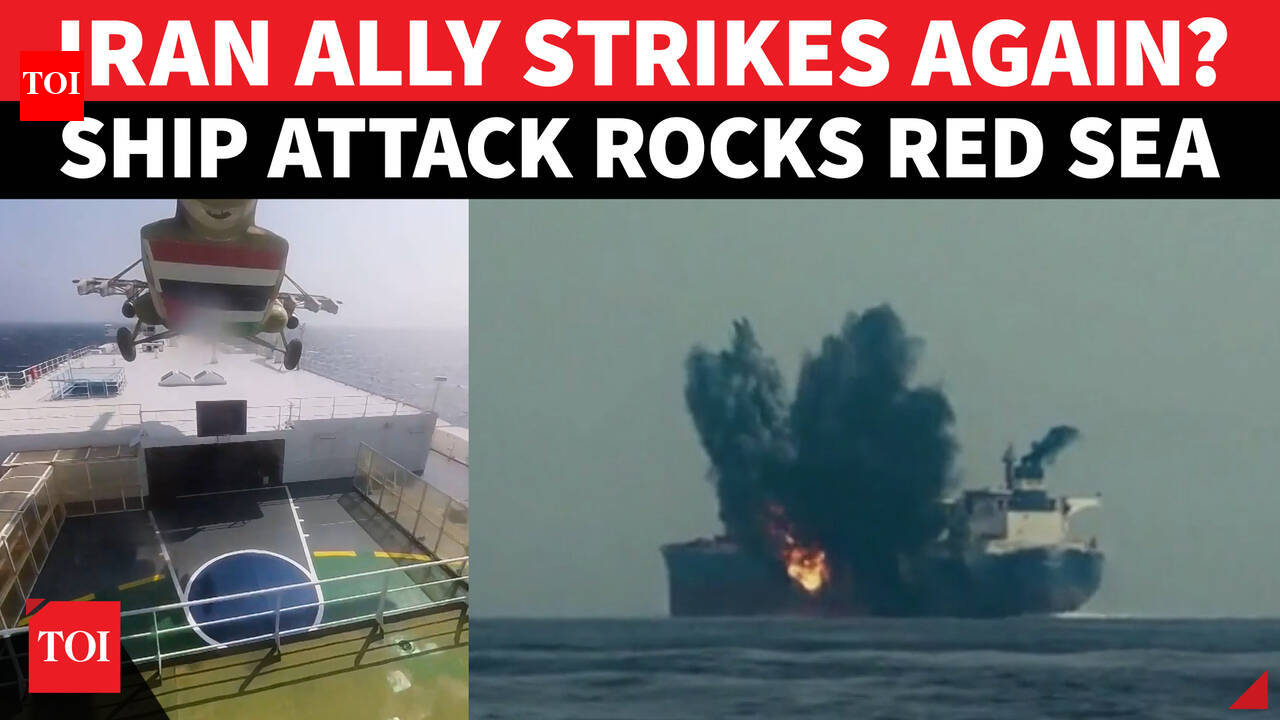 Explosive Second Clash In Hours Rocks Red Sea As Another Vessel Comes ...